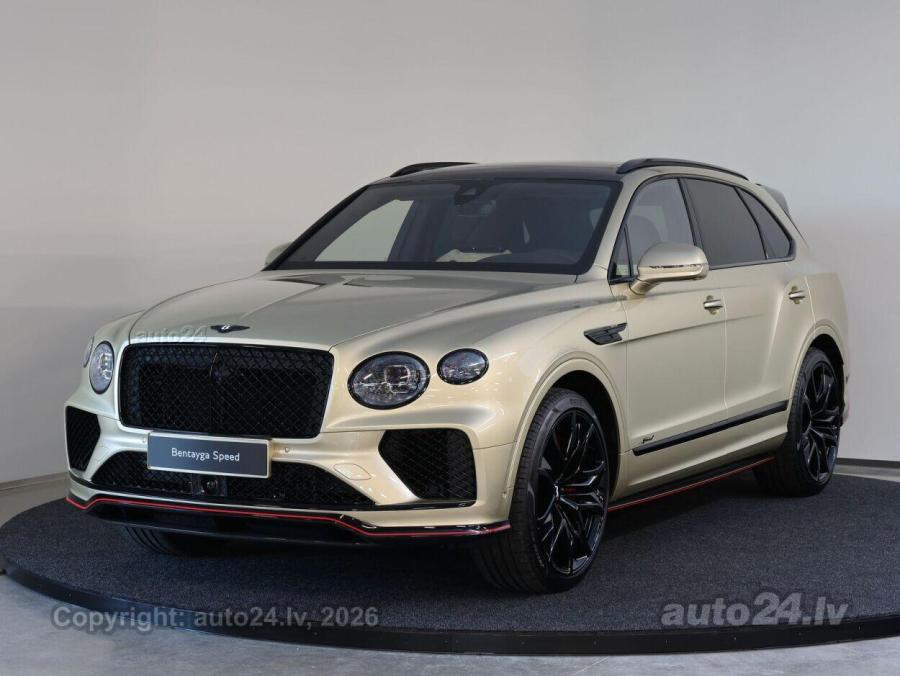 Smilšu krāsa Bentley Bentayga 2026 Tallina, ar dzinēja tilpumu 4.00 L un nobraukumu 35 tūkst. km par 372886 €, foto 1 vietnē AUTOMOTO.COM.LV