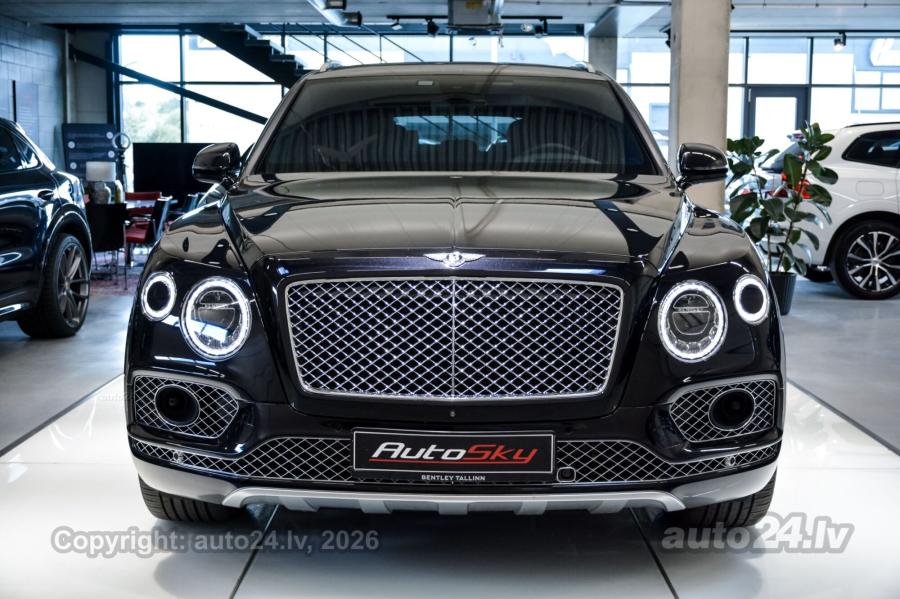 Melns Bentley Bentayga 2017 Tallina, ar dzinēja tilpumu 6.00 L un nobraukumu 144 tūkst. km par 94000 €, foto 3 vietnē AUTOMOTO.COM.LV