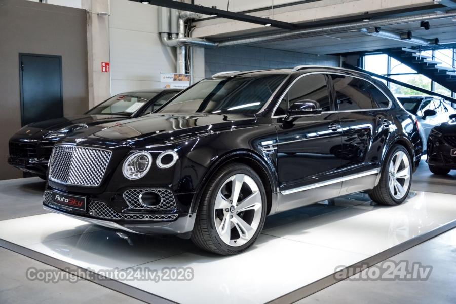 Melns Bentley Bentayga 2017 Tallina, ar dzinēja tilpumu 6.00 L un nobraukumu 144 tūkst. km par 94000 €, foto 4 vietnē AUTOMOTO.COM.LV