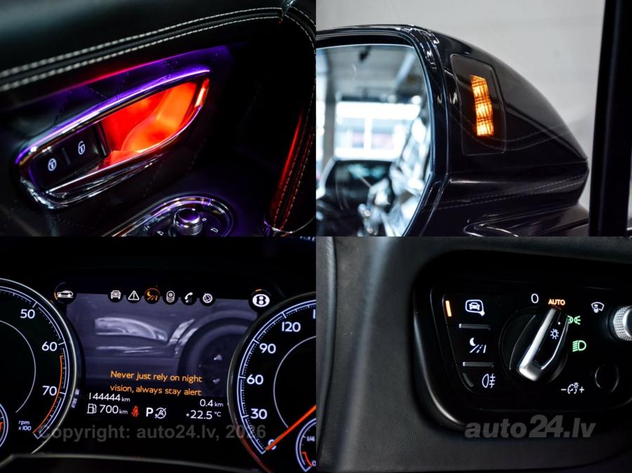 Melns Bentley Bentayga 2017 Tallina, ar dzinēja tilpumu 6.00 L un nobraukumu 144 tūkst. km par 94000 €, foto 19 vietnē AUTOMOTO.COM.LV