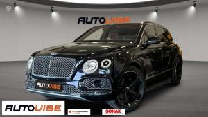 Blue Bentley Bentayga 2019 in Vilnius, with an engine capacity of 4.00 L and mileage of 132 thousand km for 75380 €, photo  on AUTOMOTO.COM.LV