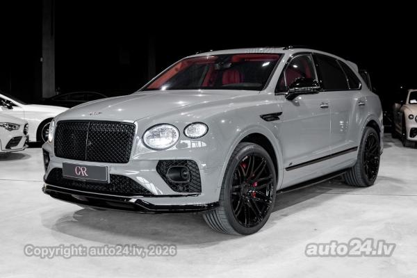 Pelēks Bentley Bentayga 2023 Rīga, ar dzinēja tilpumu 4.00 L un nobraukumu 14 tūkst. km par 264990 €, foto 1 vietnē AUTOMOTO.COM.LV