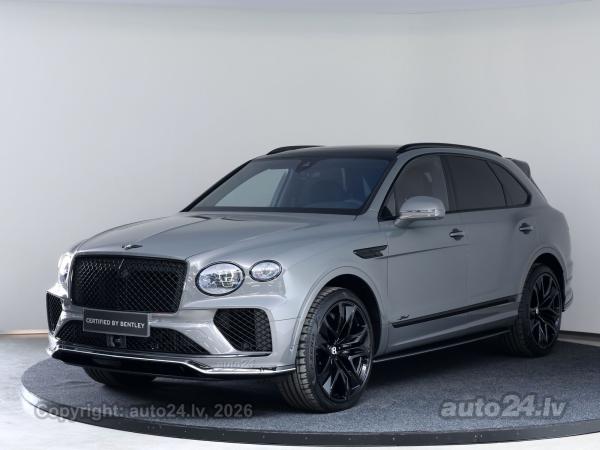 Grey Bentley Bentayga 2026 in Tallinn, with an engine capacity of 4.00 L and mileage of 7 thousand km for 316200 €, photo 1 on AUTOMOTO.COM.LV