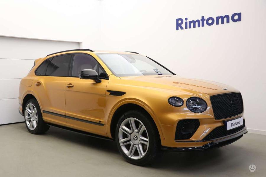 Oranžs Bentley Bentayga 2022 Viļņa, ar dzinēja tilpumu 4.00 L un nobraukumu 76 tūkst. km par 194990 €, foto 1 vietnē AUTOMOTO.COM.LV