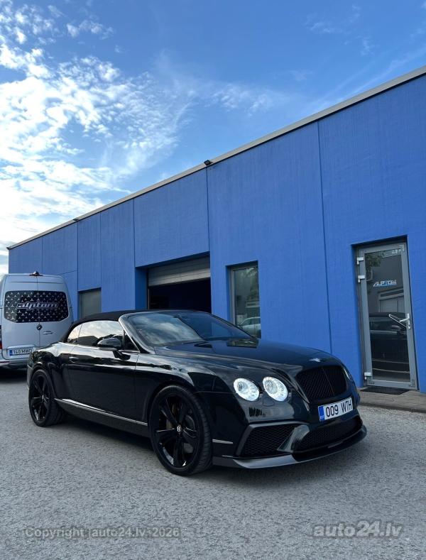 Black Bentley Continental 2007 in Tallinn, with an engine capacity of 6.00 L and mileage of 0 thousand km for 49900 €, photo 1 on AUTOMOTO.COM.LV