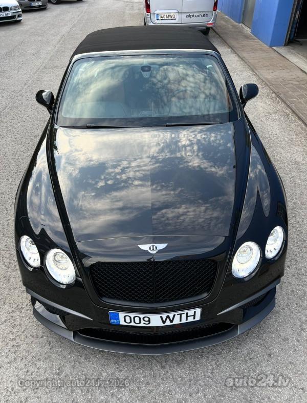 Black Bentley Continental 2007 in Tallinn, with an engine capacity of 6.00 L and mileage of 0 thousand km for 49900 €, photo 2 on AUTOMOTO.COM.LV