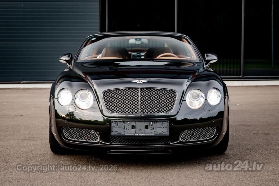 Melns Bentley Continental 2007 Pērnava, ar dzinēja tilpumu 6.00 L un nobraukumu 132 tūkst. km par 37900 €, foto 6 vietnē AUTOMOTO.COM.LV