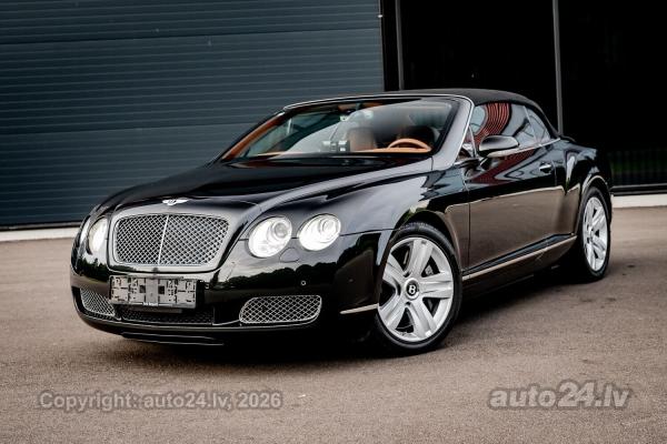Melns Bentley Continental 2007 Pērnava, ar dzinēja tilpumu 6.00 L un nobraukumu 132 tūkst. km par 37900 €, foto 6 vietnē AUTOMOTO.COM.LV