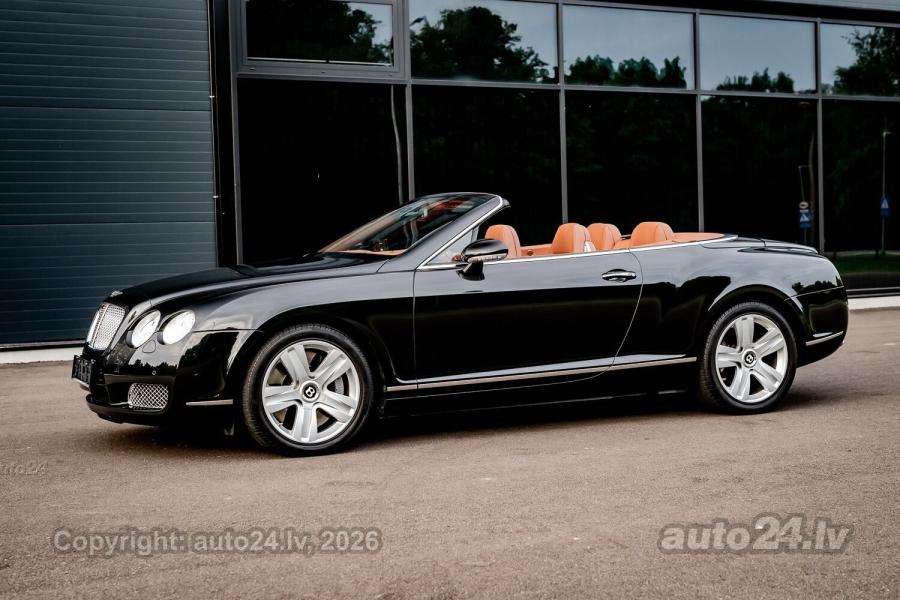 Melns Bentley Continental 2007 Pērnava, ar dzinēja tilpumu 6.00 L un nobraukumu 132 tūkst. km par 37900 €, foto 9 vietnē AUTOMOTO.COM.LV