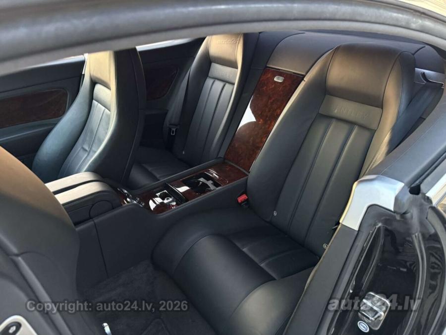 Melns Bentley Continental 2008 Pērnava, ar dzinēja tilpumu 6.00 L un nobraukumu 128 tūkst. km par 32200 €, foto 8 vietnē AUTOMOTO.COM.LV