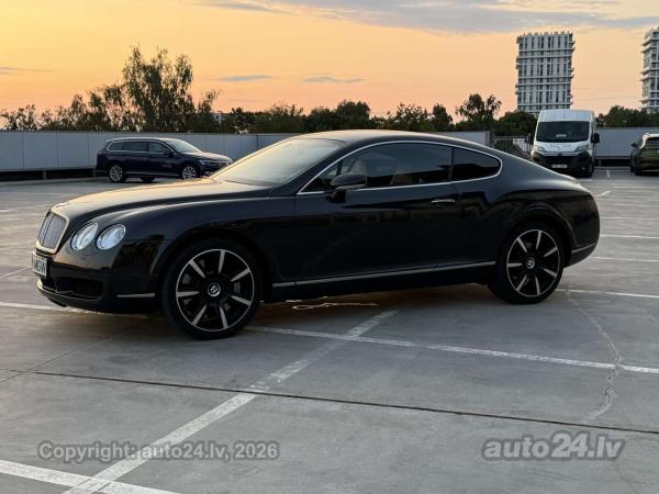 Melns Bentley Continental 2008 Tallina, ar dzinēja tilpumu 6.00 L un nobraukumu 125 tūkst. km par 29900 €, foto 1 vietnē AUTOMOTO.COM.LV