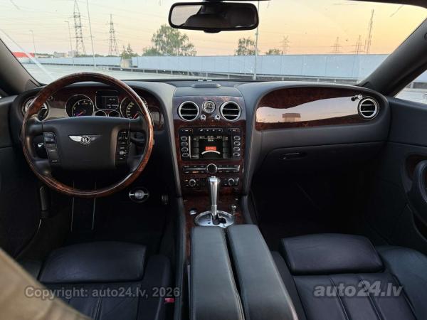 Melns Bentley Continental 2008 Tallina, ar dzinēja tilpumu 6.00 L un nobraukumu 125 tūkst. km par 29900 €, foto 5 vietnē AUTOMOTO.COM.LV