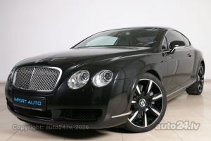 Melns Bentley Continental 2008 Pērnava, ar dzinēja tilpumu 6.00 L un nobraukumu 127 tūkst. km par 24990 €, foto  vietnē AUTOMOTO.COM.LV