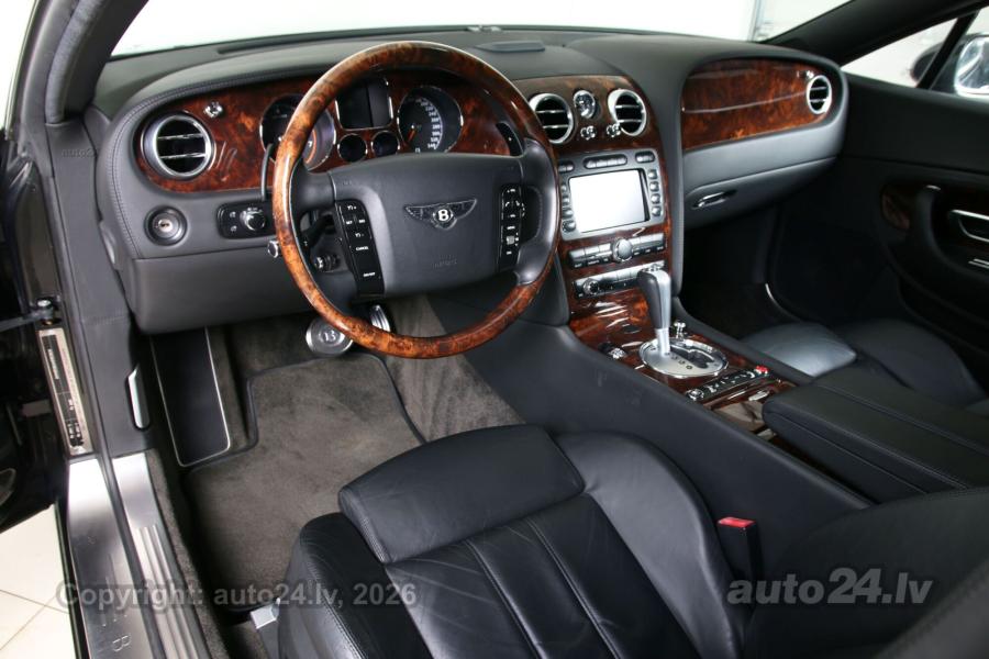 Melns Bentley Continental 2008 Pērnava, ar dzinēja tilpumu 6.00 L un nobraukumu 127 tūkst. km par 24990 €, foto 11 vietnē AUTOMOTO.COM.LV
