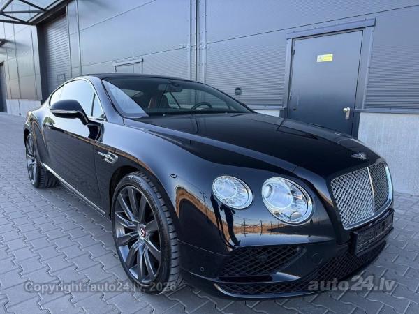 Melns Bentley Continental 2017 Pērnava, ar dzinēja tilpumu 4.00 L un nobraukumu 58 tūkst. km par 64990 €, foto 1 vietnē AUTOMOTO.COM.LV