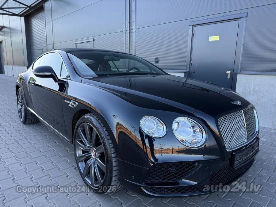 Melns Bentley Continental 2017 Pērnava, ar dzinēja tilpumu 4.00 L un nobraukumu 58 tūkst. km par 64990 €, foto 1 vietnē AUTOMOTO.COM.LV