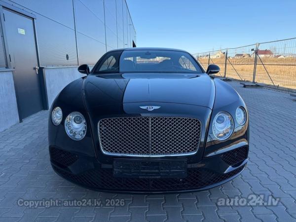 Melns Bentley Continental 2017 Pērnava, ar dzinēja tilpumu 4.00 L un nobraukumu 58 tūkst. km par 64990 €, foto 2 vietnē AUTOMOTO.COM.LV