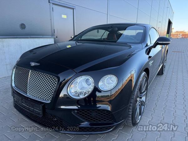 Melns Bentley Continental 2017 Pērnava, ar dzinēja tilpumu 4.00 L un nobraukumu 58 tūkst. km par 64990 €, foto 3 vietnē AUTOMOTO.COM.LV