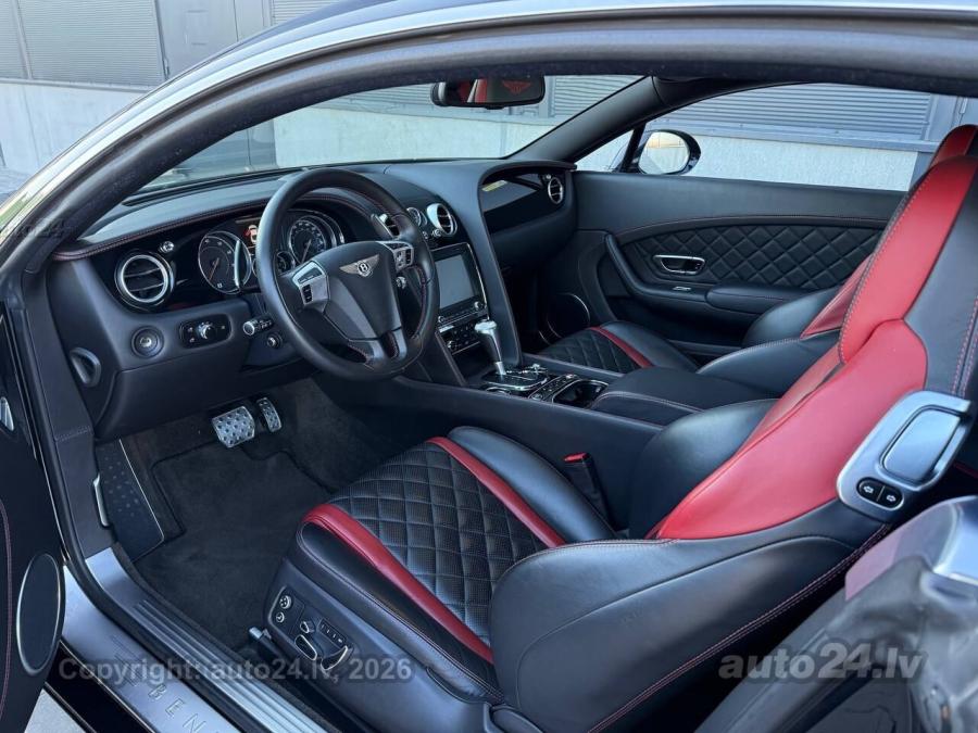 Melns Bentley Continental 2017 Pērnava, ar dzinēja tilpumu 4.00 L un nobraukumu 58 tūkst. km par 64990 €, foto 12 vietnē AUTOMOTO.COM.LV