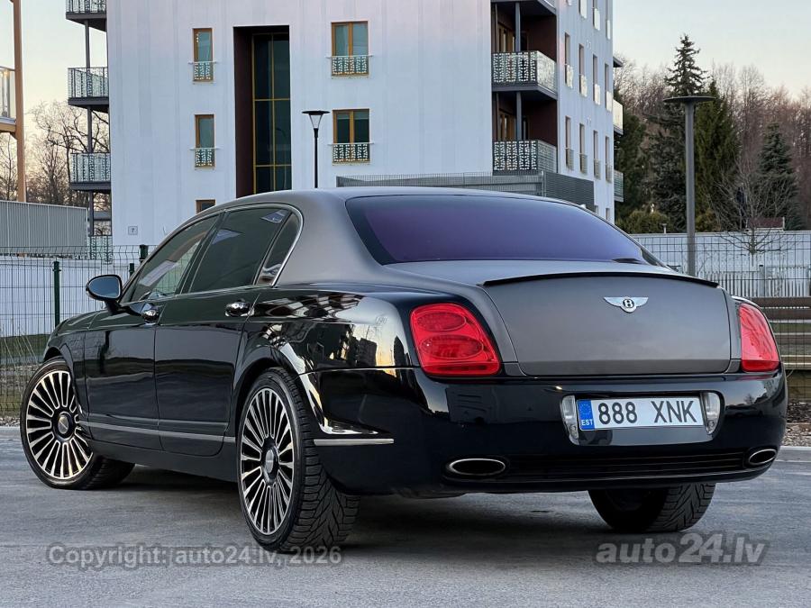 Black Bentley Continental 2005 in Tallinn, with an engine capacity of 6.00 L and mileage of 180 thousand km for 24495 €, photo 5 on AUTOMOTO.COM.LV