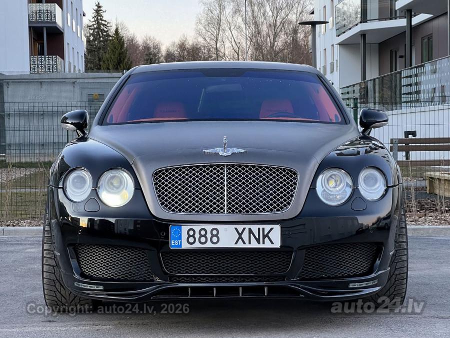Black Bentley Continental 2005 in Tallinn, with an engine capacity of 6.00 L and mileage of 180 thousand km for 24495 €, photo 6 on AUTOMOTO.COM.LV