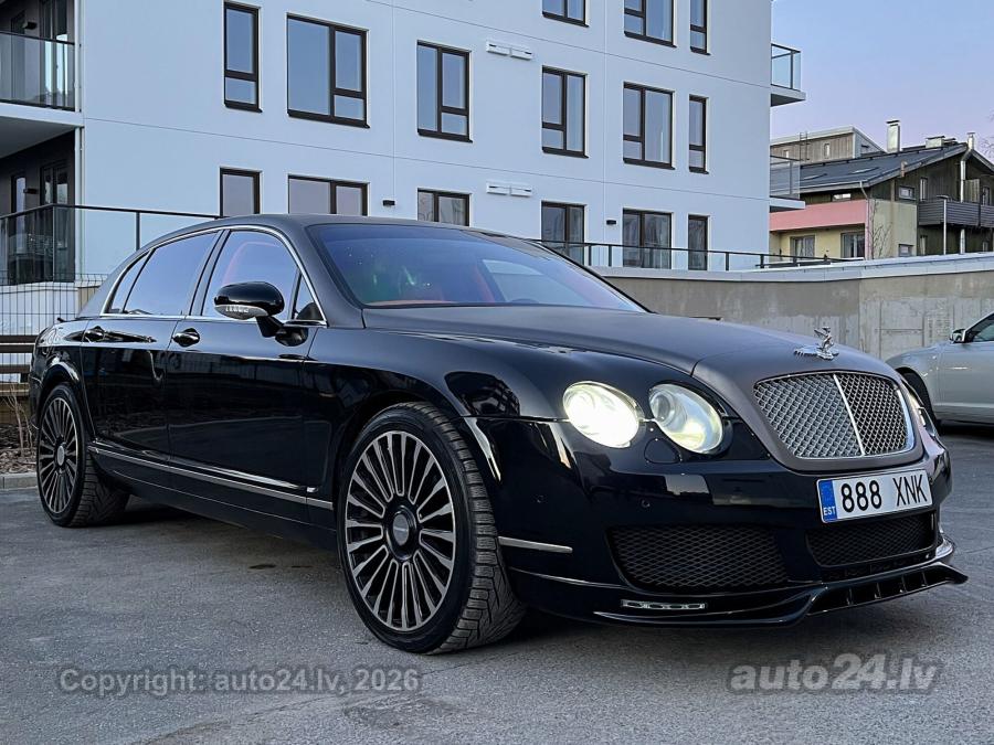 Black Bentley Continental 2005 in Tallinn, with an engine capacity of 6.00 L and mileage of 180 thousand km for 24495 €, photo 10 on AUTOMOTO.COM.LV
