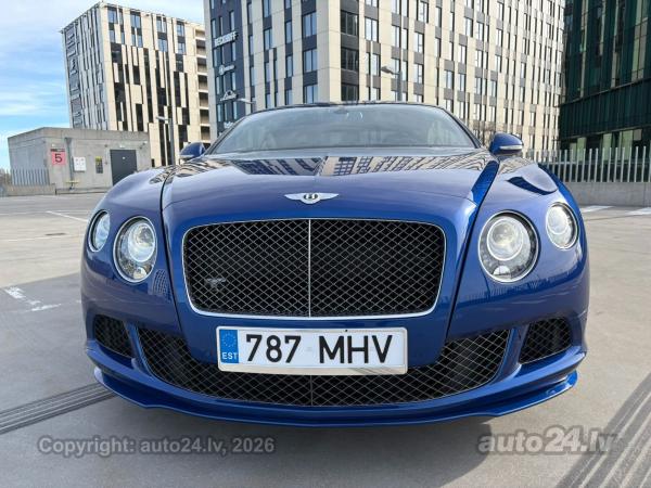 Blue Bentley Continental 2015 in Tallinn, with an engine capacity of 6.00 L and mileage of 35 thousand km for 69900 €, photo 1 on AUTOMOTO.COM.LV
