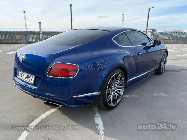 Blue Bentley Continental 2015 in Tallinn, with an engine capacity of 6.00 L and mileage of 35 thousand km for 69900 €, photo 6 on AUTOMOTO.COM.LV