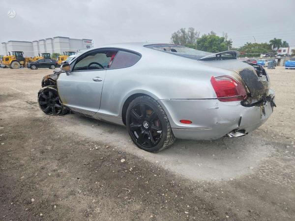 Pelēks Bentley Continental 2026 Panevēža, ar dzinēja tilpumu 6.00 L un nobraukumu 78 tūkst. km par 6000 €, foto 3 vietnē AUTOMOTO.COM.LV
