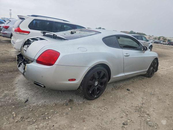 Pelēks Bentley Continental 2026 Panevēža, ar dzinēja tilpumu 6.00 L un nobraukumu 78 tūkst. km par 6000 €, foto 8 vietnē AUTOMOTO.COM.LV