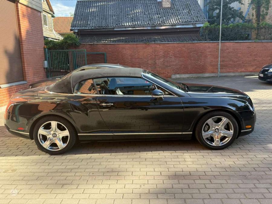 Black Bentley continental-gt 2007 in Vilnius, with an engine capacity of 6.00 L and mileage of 80 thousand km for 50000 €, photo 3 on AUTOMOTO.COM.LV