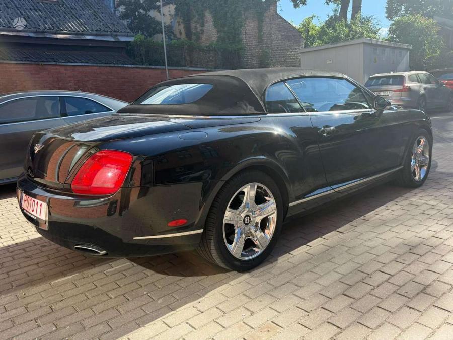 Black Bentley continental-gt 2007 in Vilnius, with an engine capacity of 6.00 L and mileage of 80 thousand km for 50000 €, photo 10 on AUTOMOTO.COM.LV