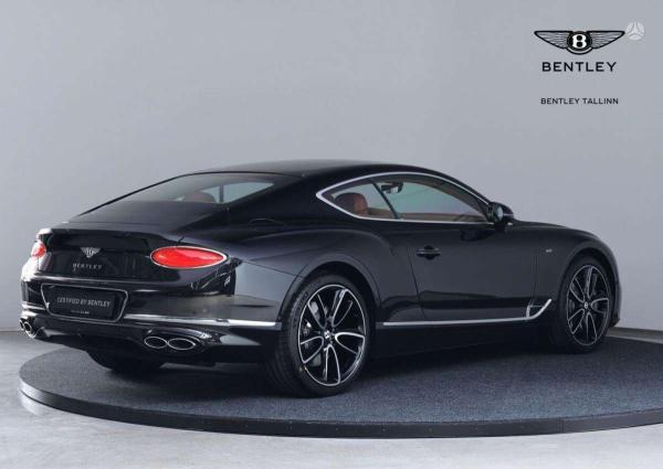 Melns Bentley continental-gt 2022 Tallina, ar dzinēja tilpumu 4.00 L un nobraukumu 8 tūkst. km par 209000 €, foto 3 vietnē AUTOMOTO.COM.LV