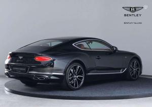 Melns Bentley continental-gt 2022 Tallina, ar dzinēja tilpumu 4.00 L un nobraukumu 8 tūkst. km par 209000 €, foto 3 vietnē AUTOMOTO.COM.LV