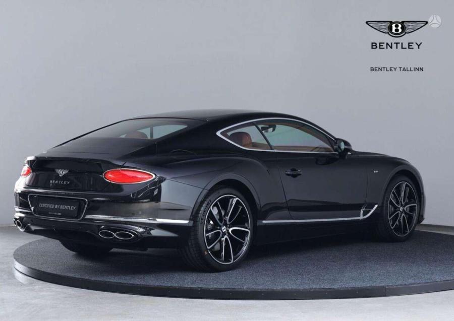 Melns Bentley continental-gt 2022 Tallina, ar dzinēja tilpumu 4.00 L un nobraukumu 8 tūkst. km par 209000 €, foto 3 vietnē AUTOMOTO.COM.LV