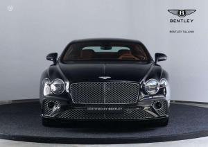 Melns Bentley continental-gt 2022 Tallina, ar dzinēja tilpumu 4.00 L un nobraukumu 8 tūkst. km par 209000 €, foto 4 vietnē AUTOMOTO.COM.LV