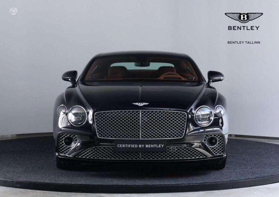 Melns Bentley continental-gt 2022 Tallina, ar dzinēja tilpumu 4.00 L un nobraukumu 8 tūkst. km par 209000 €, foto 4 vietnē AUTOMOTO.COM.LV