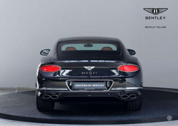 Melns Bentley continental-gt 2022 Tallina, ar dzinēja tilpumu 4.00 L un nobraukumu 8 tūkst. km par 209000 €, foto 5 vietnē AUTOMOTO.COM.LV