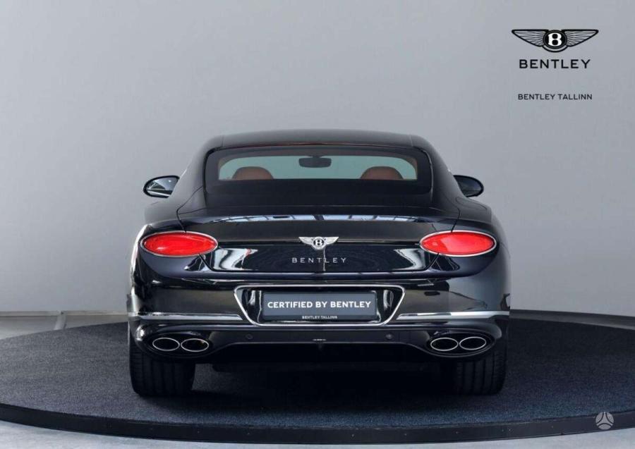 Melns Bentley continental-gt 2022 Tallina, ar dzinēja tilpumu 4.00 L un nobraukumu 8 tūkst. km par 209000 €, foto 5 vietnē AUTOMOTO.COM.LV
