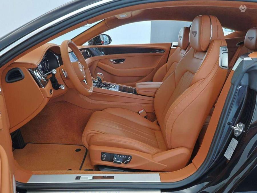 Melns Bentley continental-gt 2022 Tallina, ar dzinēja tilpumu 4.00 L un nobraukumu 8 tūkst. km par 209000 €, foto 8 vietnē AUTOMOTO.COM.LV