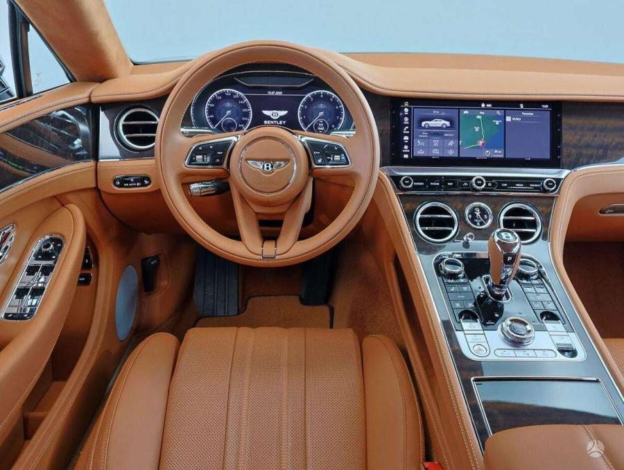 Melns Bentley continental-gt 2022 Tallina, ar dzinēja tilpumu 4.00 L un nobraukumu 8 tūkst. km par 209000 €, foto 15 vietnē AUTOMOTO.COM.LV