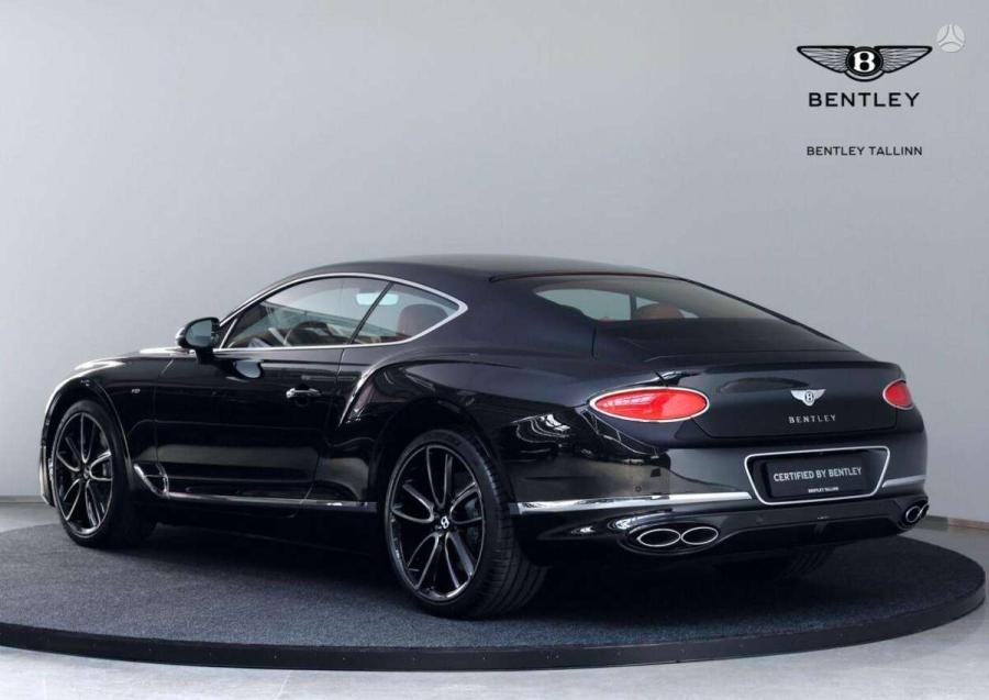 Melns Bentley continental-gt 2022 Tallina, ar dzinēja tilpumu 4.00 L un nobraukumu 8 tūkst. km par 209000 €, foto 20 vietnē AUTOMOTO.COM.LV