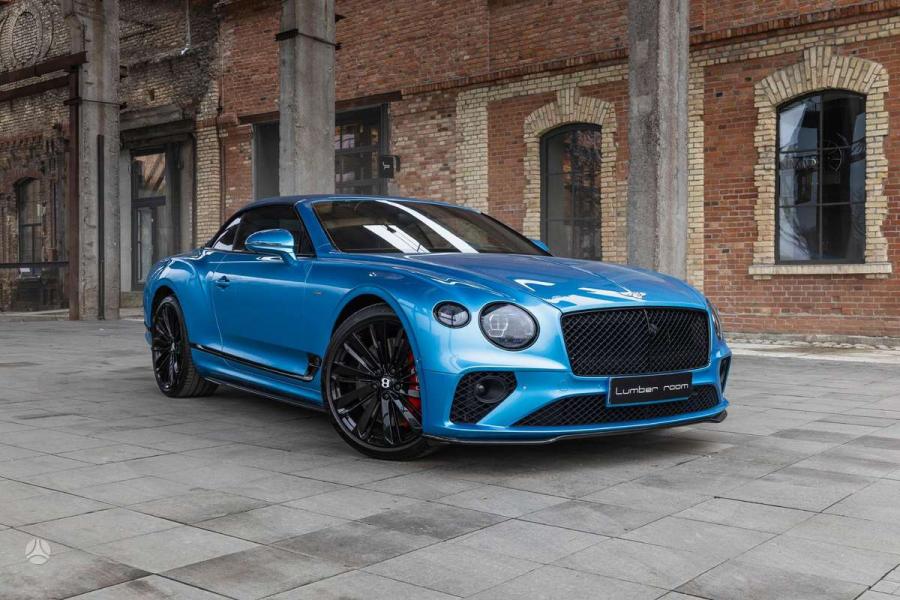 Zils Bentley continental-gt 2024 Viļņa, ar dzinēja tilpumu 6.00 L un nobraukumu 5 tūkst. km par 260000 €, foto 2 vietnē AUTOMOTO.COM.LV
