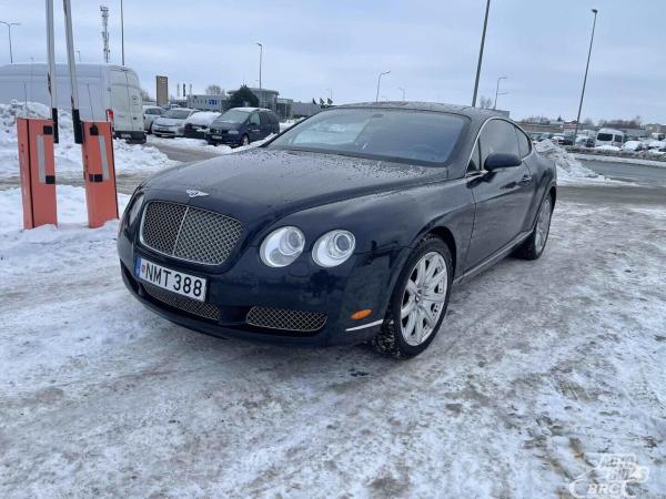 Blue Bentley continental-gt 2005 in Avizieniai, with an engine capacity of 6.00 L and mileage of 124 thousand km for 19900 €, photo 1 on AUTOMOTO.COM.LV