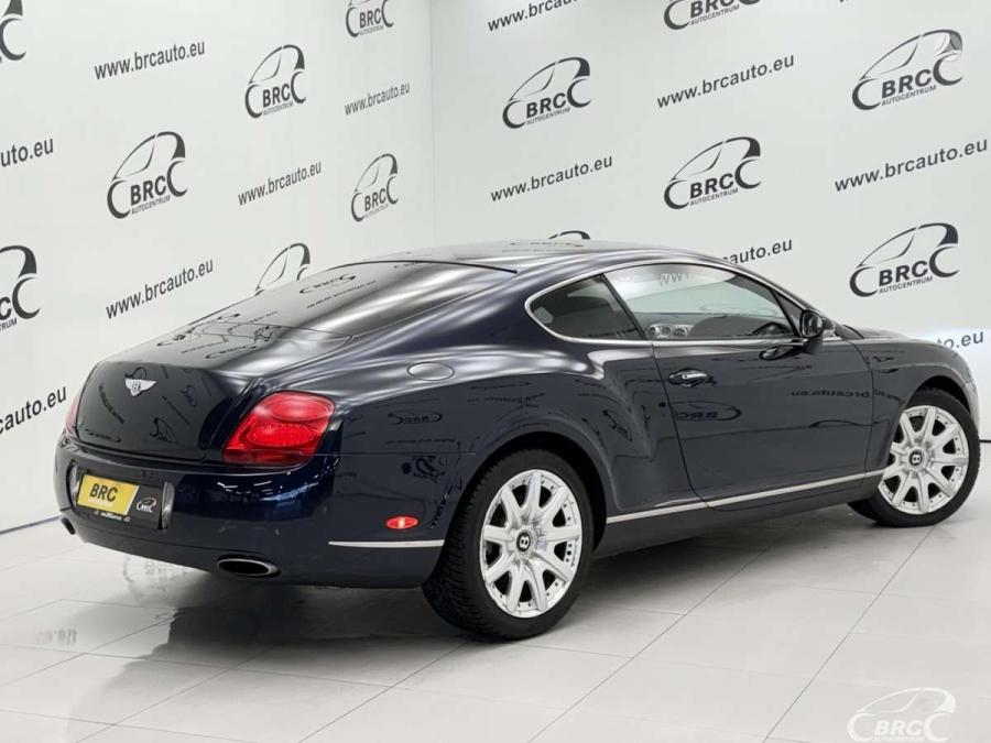 Zils Bentley continental-gt 2005 Viļņa, ar dzinēja tilpumu 6.00 L un nobraukumu 125 tūkst. km par 16900 €, foto 4 vietnē AUTOMOTO.COM.LV