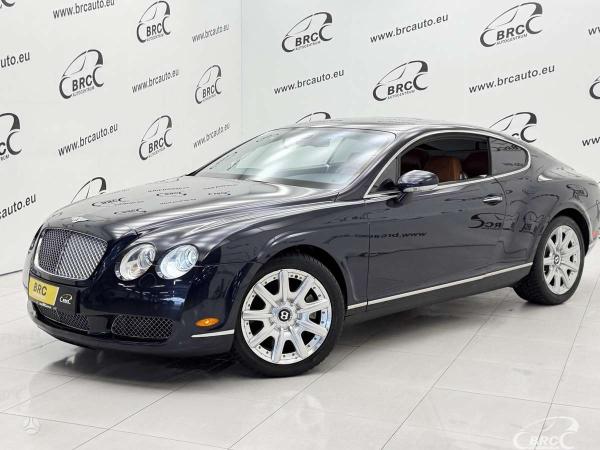 Zils Bentley continental-gt 2005 Viļņa, ar dzinēja tilpumu 6.00 L un nobraukumu 125 tūkst. km par 14900 €, foto 1 vietnē AUTOMOTO.COM.LV