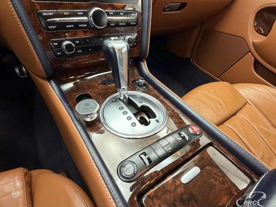 Blue Bentley continental-gt 2005 in Vilnius, with an engine capacity of 6.00 L and mileage of 125 thousand km for 14900 €, photo 26 on AUTOMOTO.COM.LV
