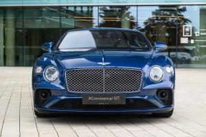 Blue Bentley continental-gt 2019 in Vilnius, with an engine capacity of 5.95 L and mileage of 78 thousand km for 132000 €, photo 9 on AUTOMOTO.COM.LV