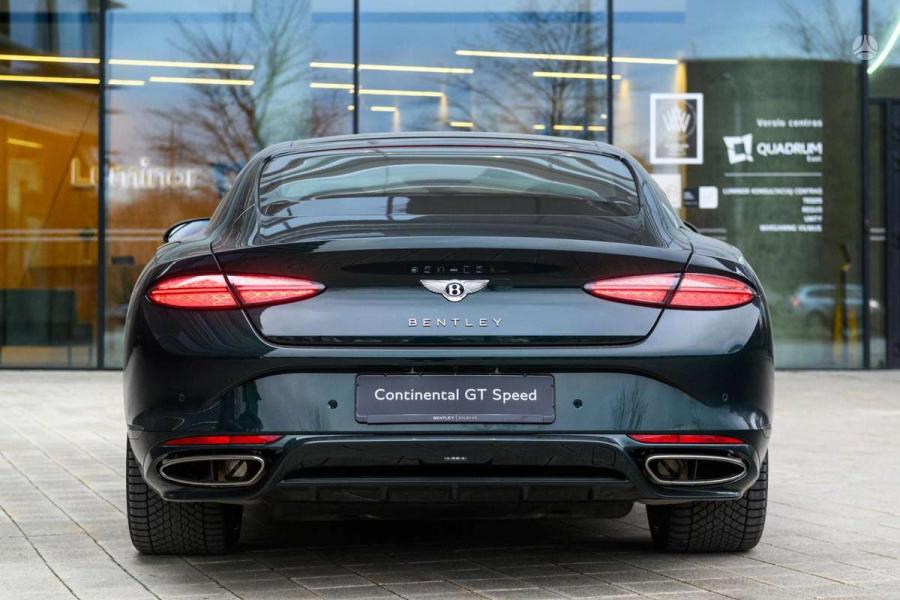 Green Bentley continental-gt 2025 in Vilnius, with an engine capacity of 4.00 L and mileage of 3 thousand km for 335000 €, photo 7 on AUTOMOTO.COM.LV