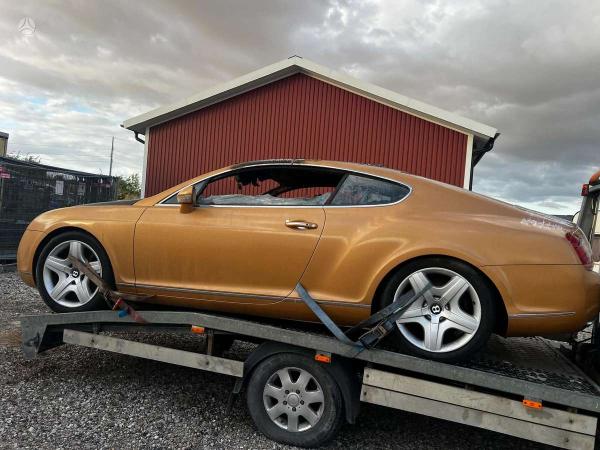 Grey Bentley continental-gt 2005 in Klaipeda, with an engine capacity of 6.00 L and mileage of 80 thousand km for 8500 €, photo 3 on AUTOMOTO.COM.LV
